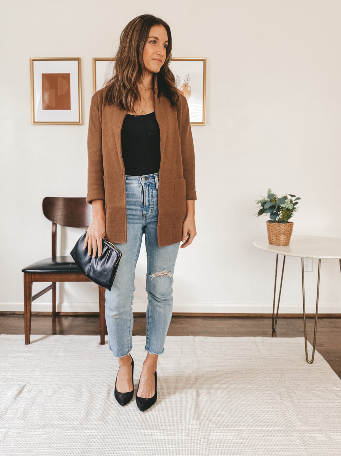 Six Ways to Style a Sweater Blazer - Stitch & Salt