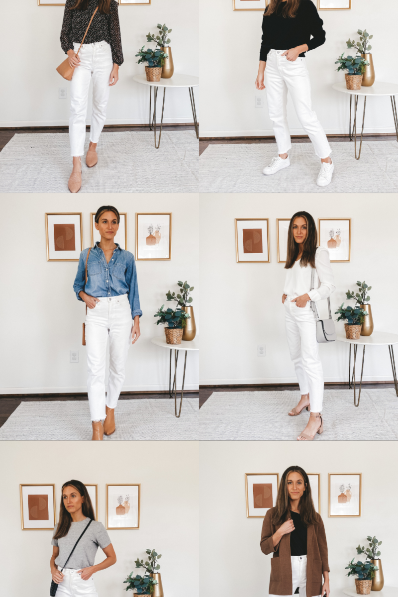 Spring Essentials: How To Style White Denim - Stitch & Salt
