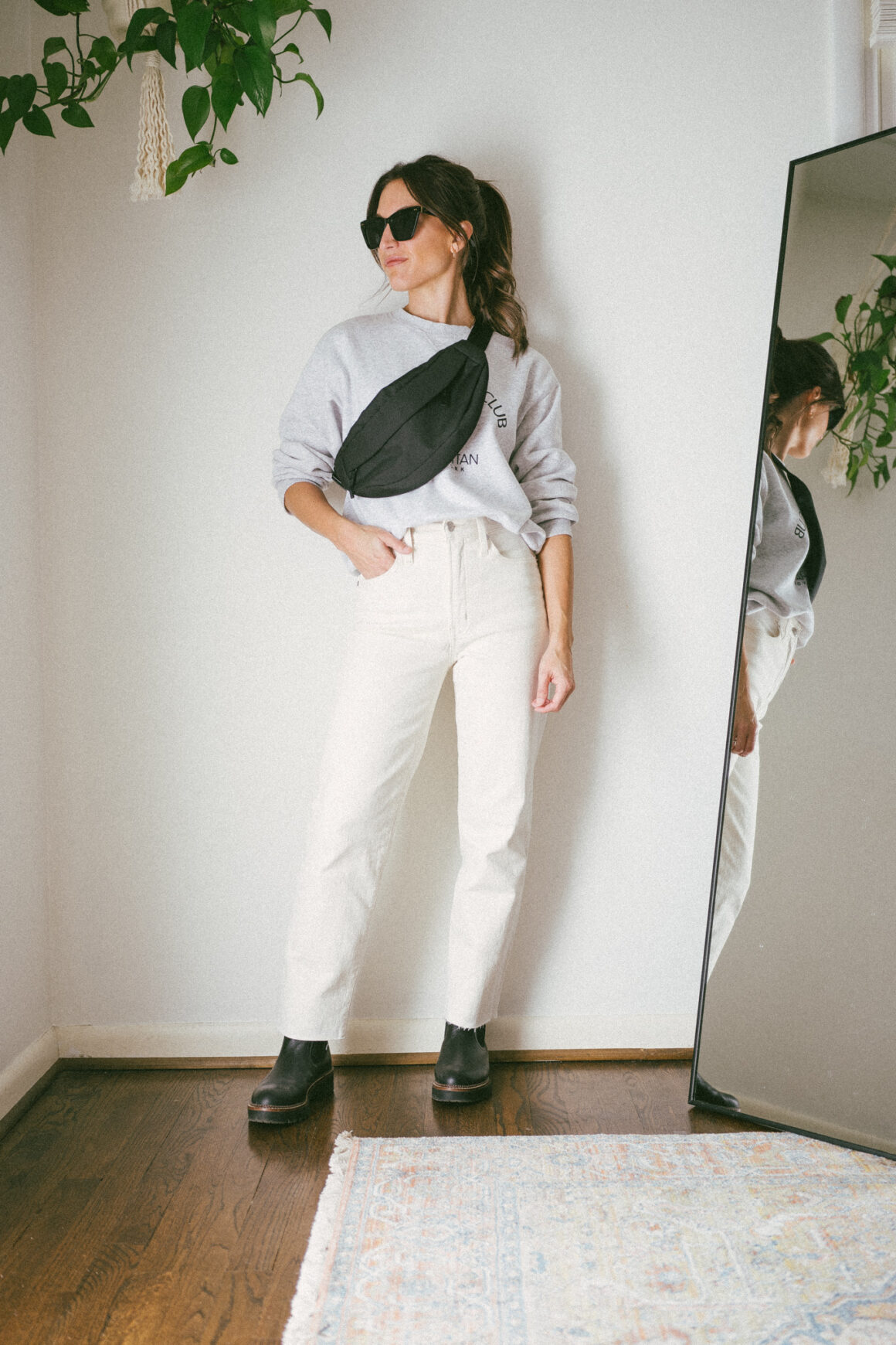 Four Ways To Style Off-White Denim For Fall - Stitch & Salt