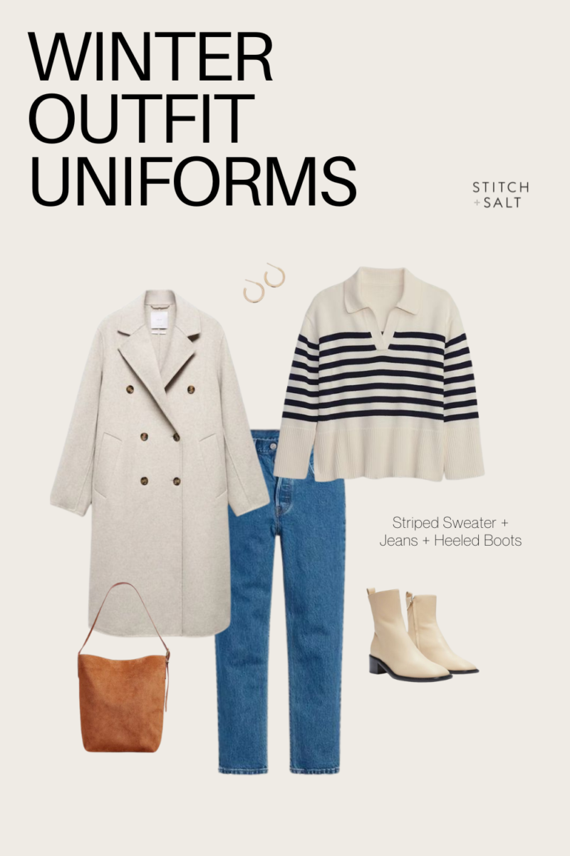 Simple Winter Outfits To Copy - Stitch & Salt
