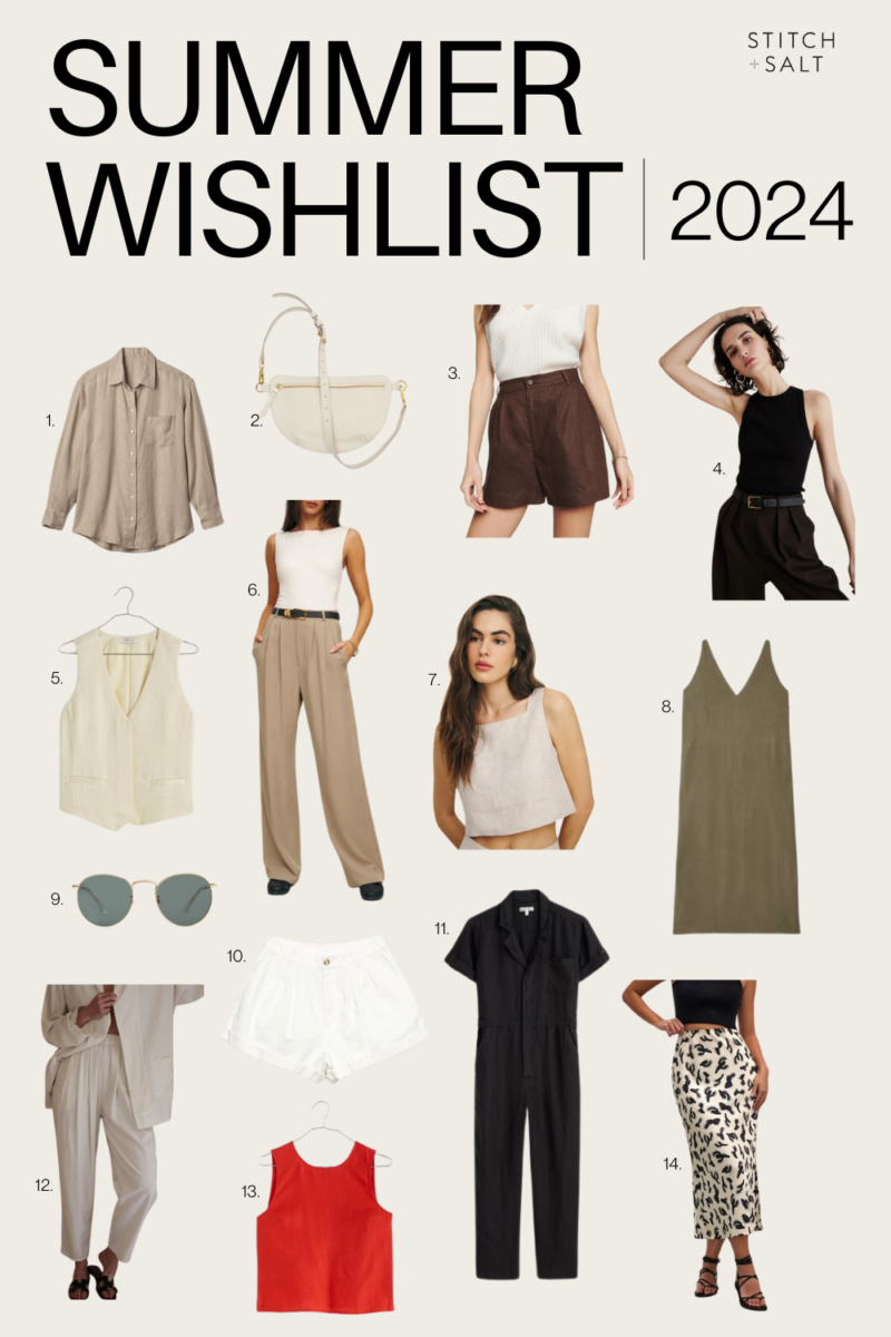 Summer Wishlist 2024 - Stitch & Salt