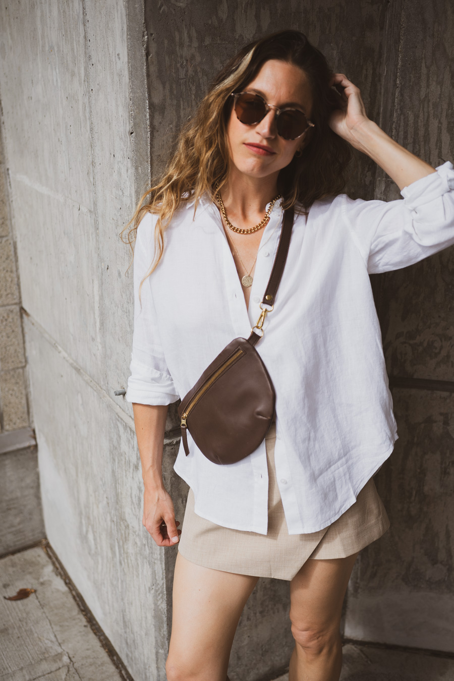 How To Style A Skort - Stitch & Salt