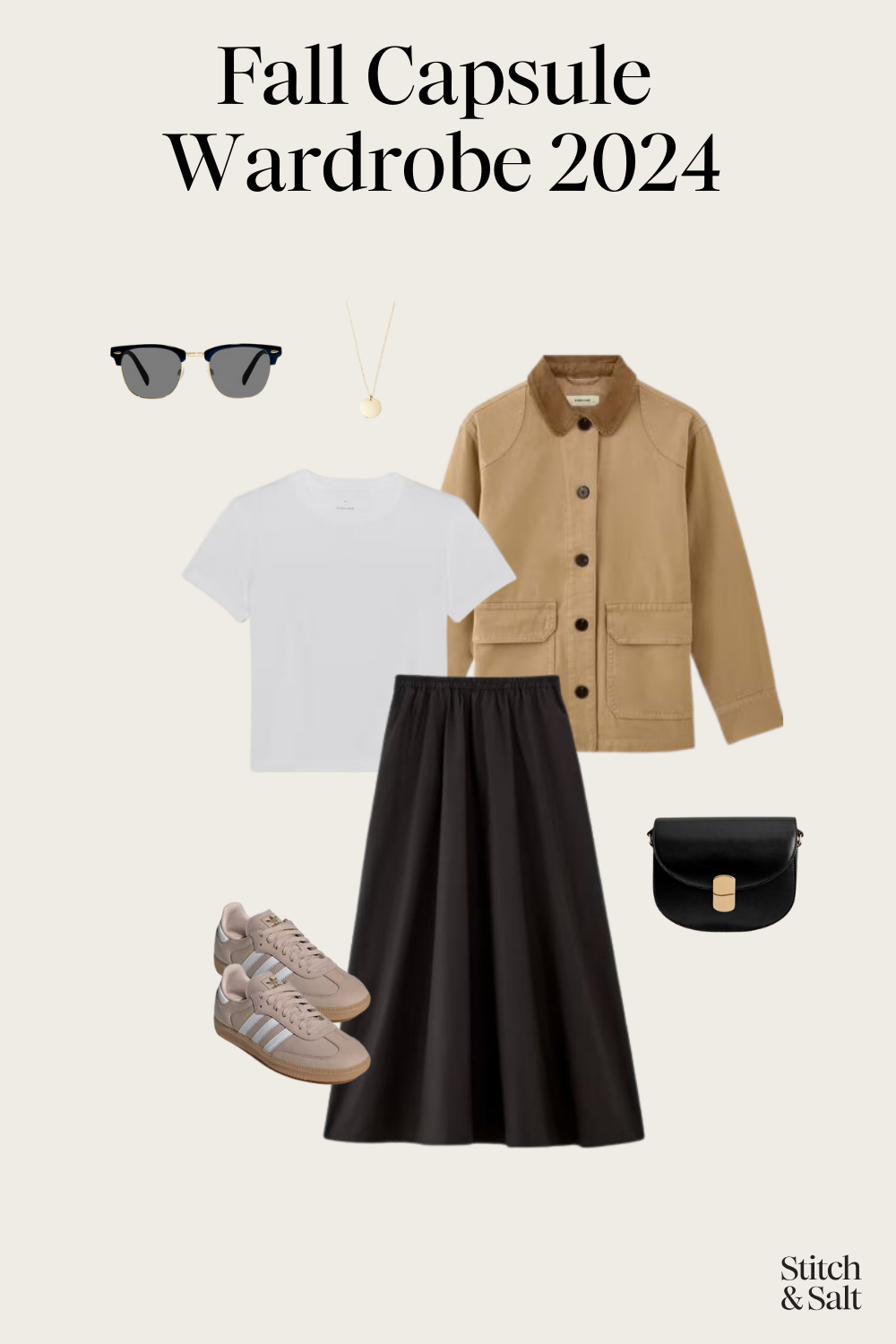 Fall Capsule Wardrobe 2024 Outfit Ideas - Stitch & Salt
