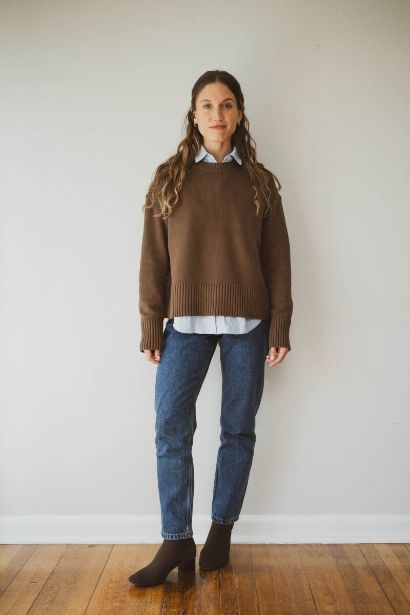 Nine Ways To Style A Sweater & Jeans - Stitch & Salt