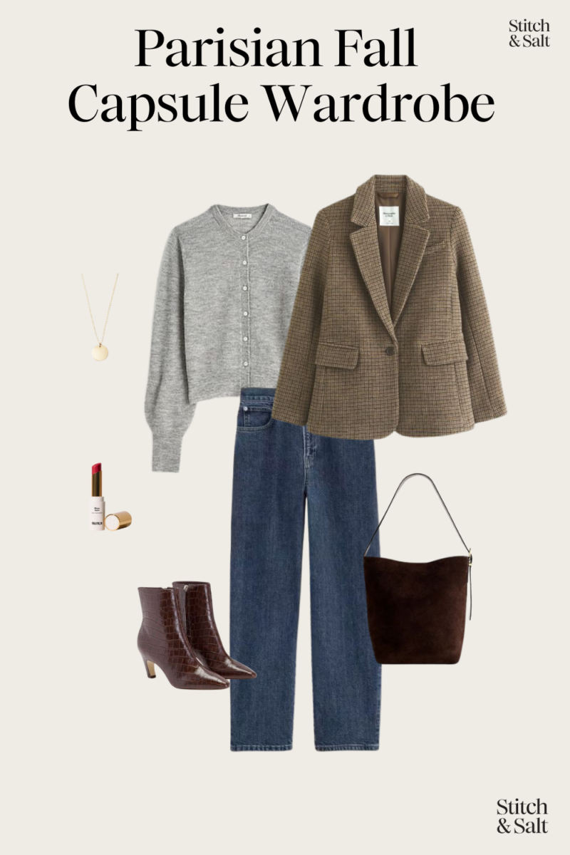 Parisian Fall Capsule Wardrobe - Stitch & Salt