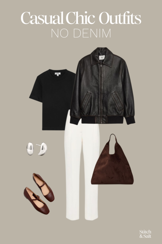 Casual Chic Outfits - No Jeans! - Stitch & Salt