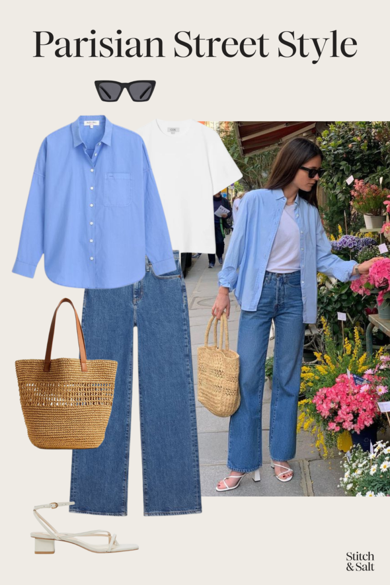 Parisian Street Style Spring Outfits - Stitch & Salt