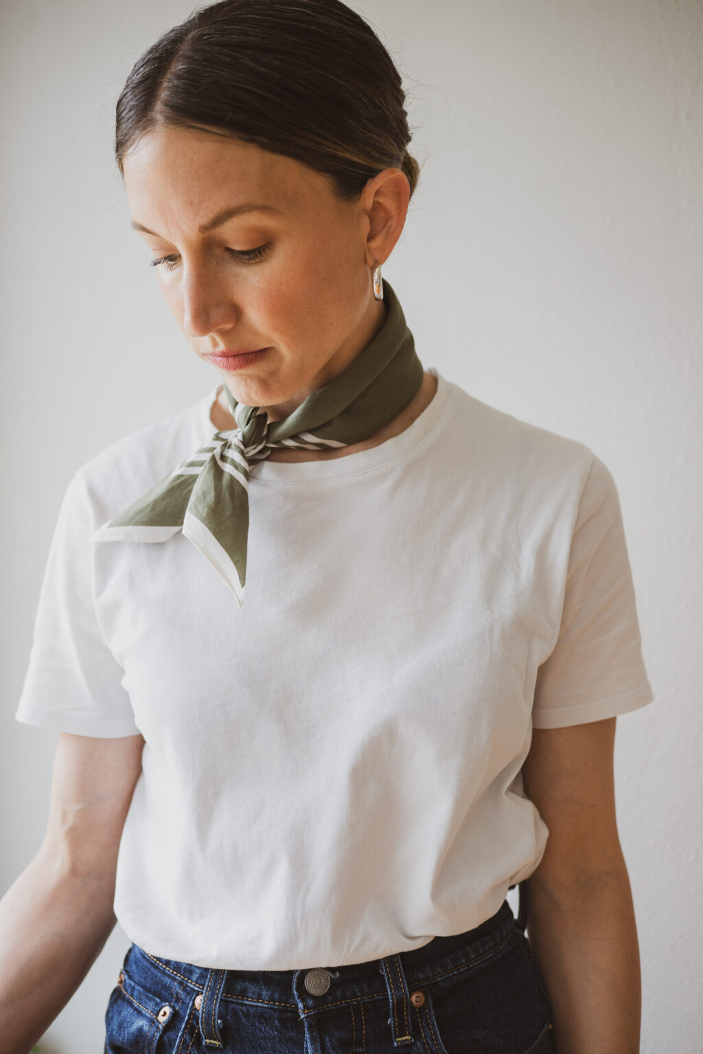 How To Style A Small Scarf - Stitch & Salt