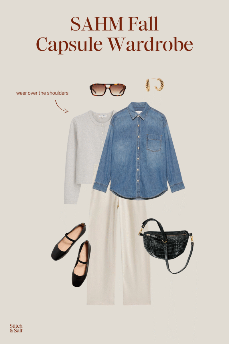 Stay-At-Home Mom Fall Capsule Wardrobe - Stitch & Salt