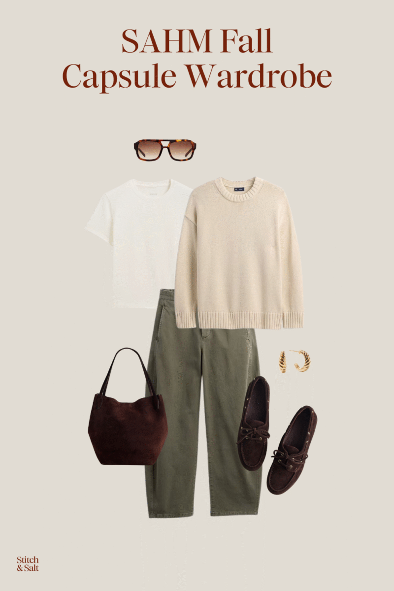 Stay-At-Home Mom Fall Capsule Wardrobe - Stitch & Salt