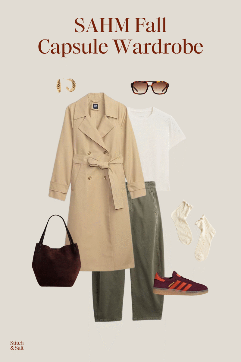 Stay-At-Home Mom Fall Capsule Wardrobe - Stitch & Salt
