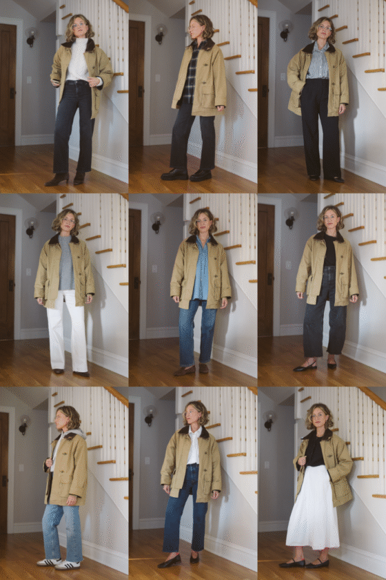 Nine Barn Jacket Outfits For Fall - Stitch & Salt