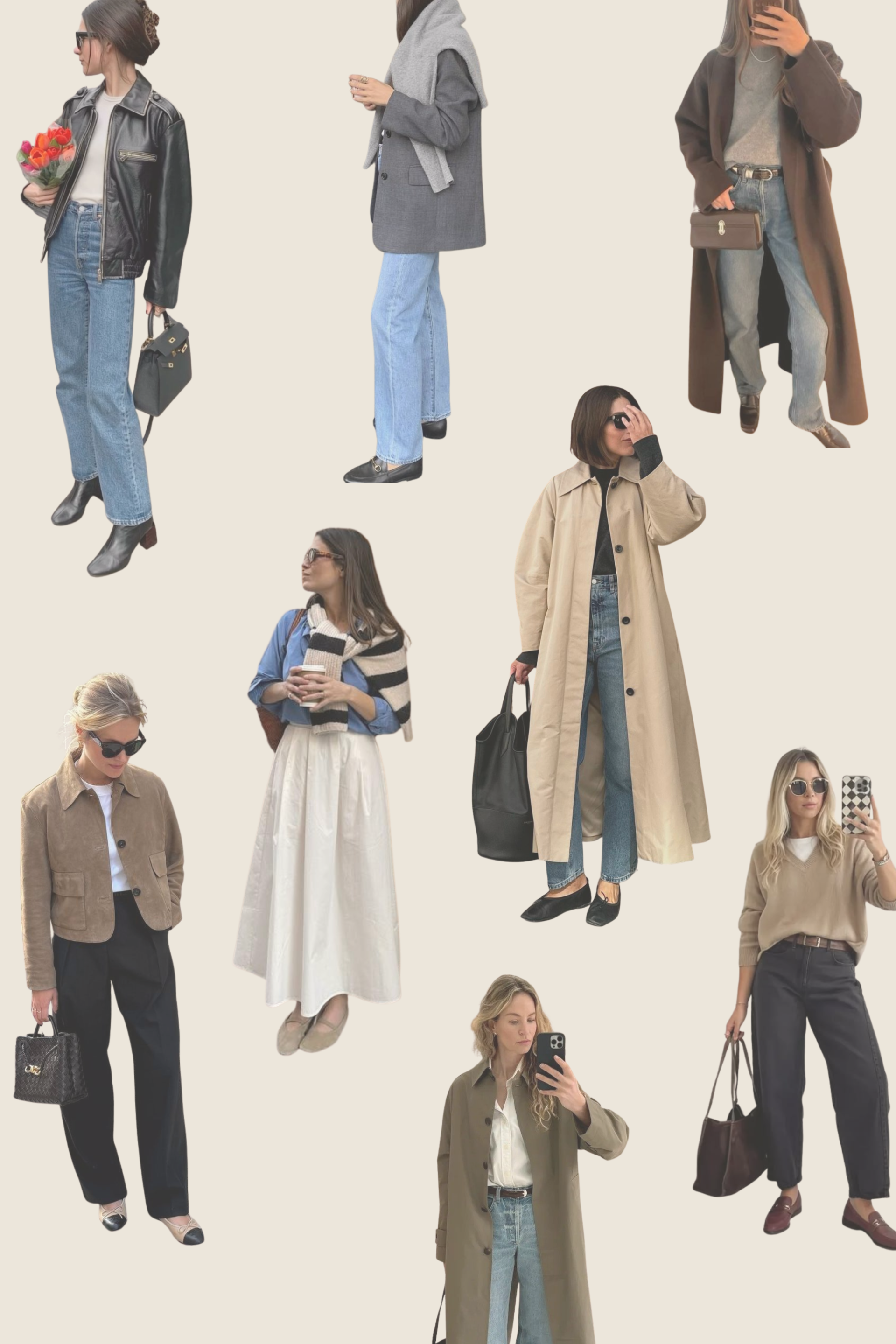 Winter To Spring Outfits From Pinterest - Stitch & Salt