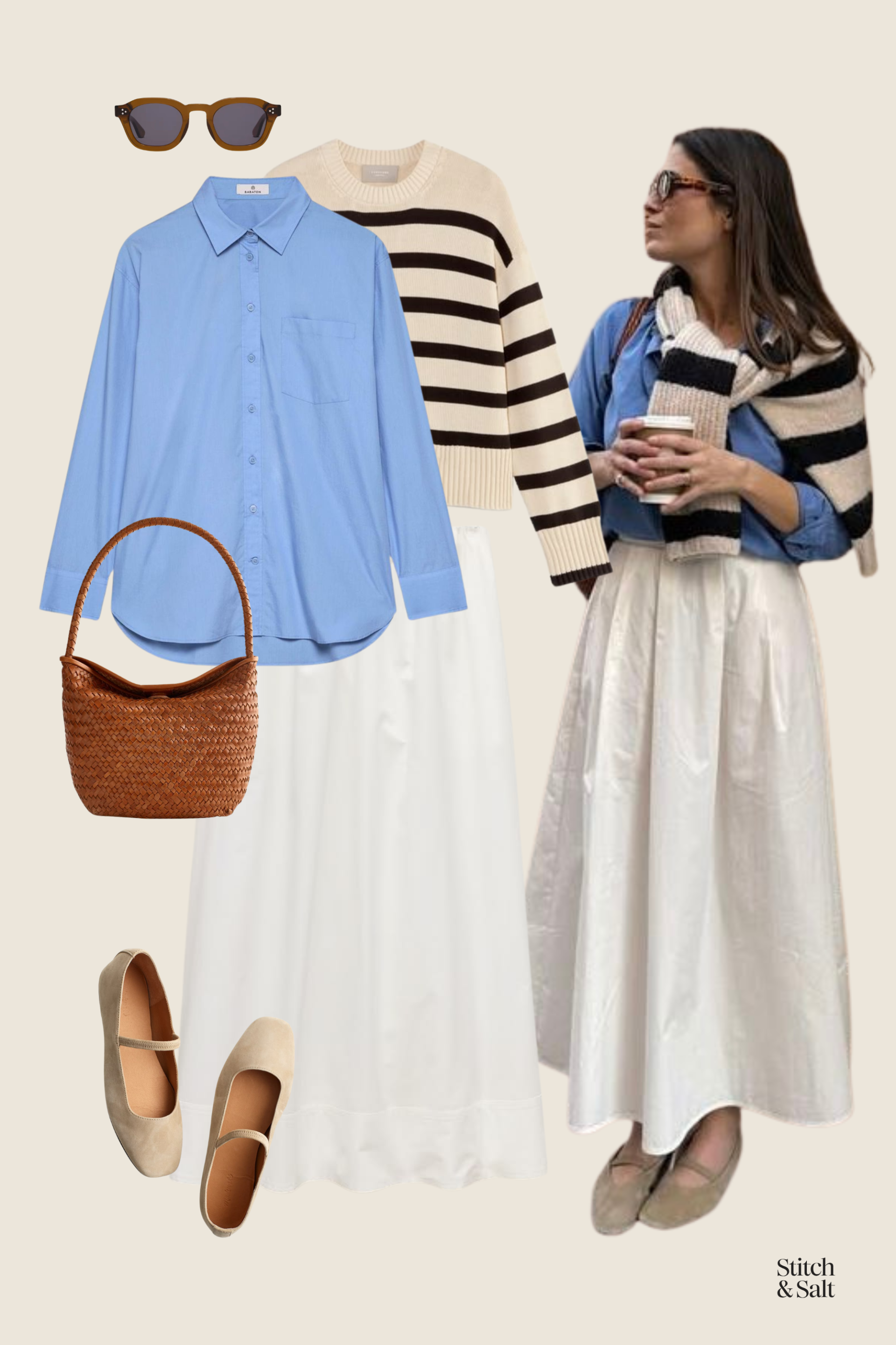 Winter To Spring Outfits From Pinterest - Stitch & Salt