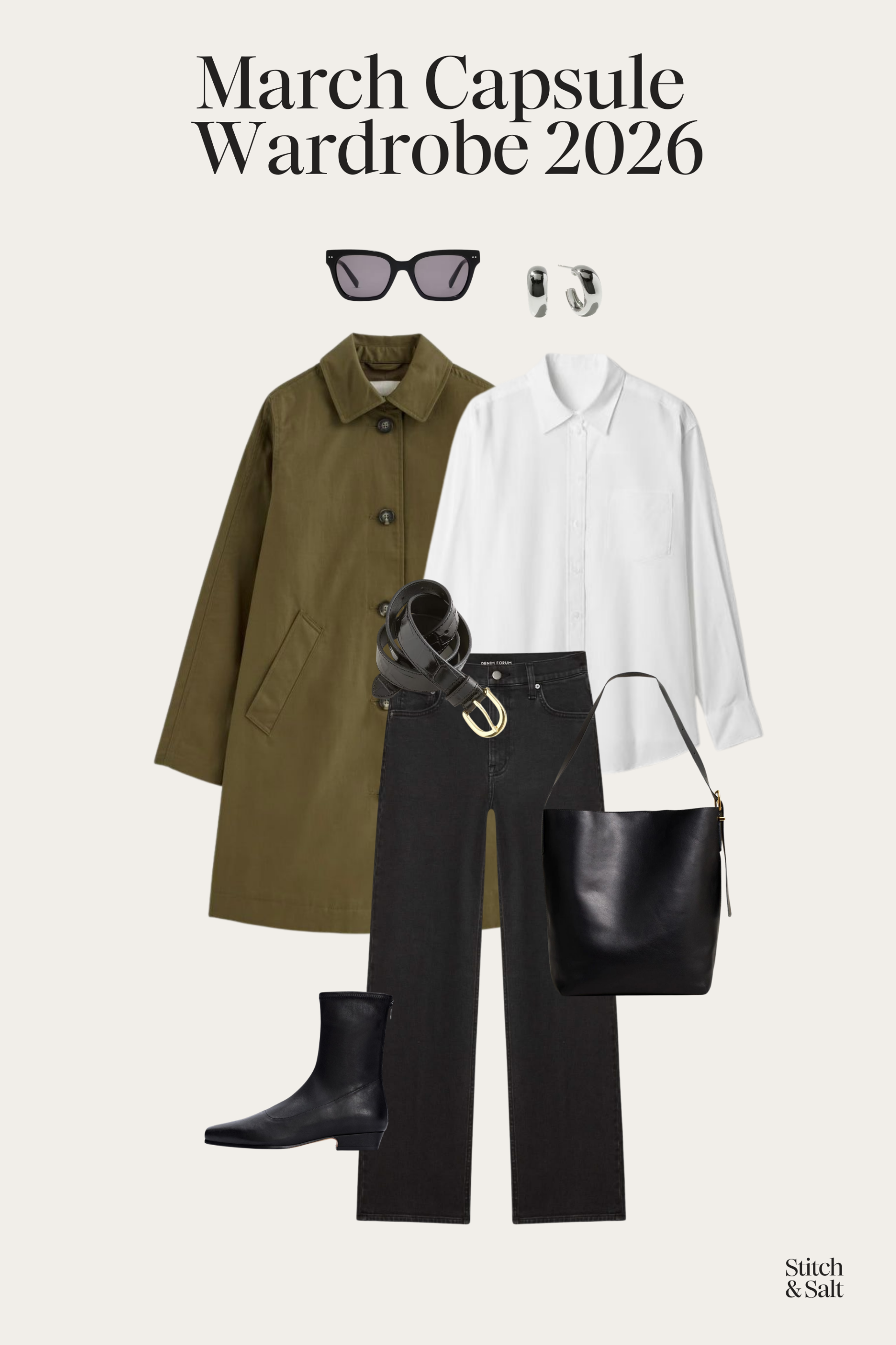 Spring Capsule Wardrobe: March 2026 - Stitch & Salt
