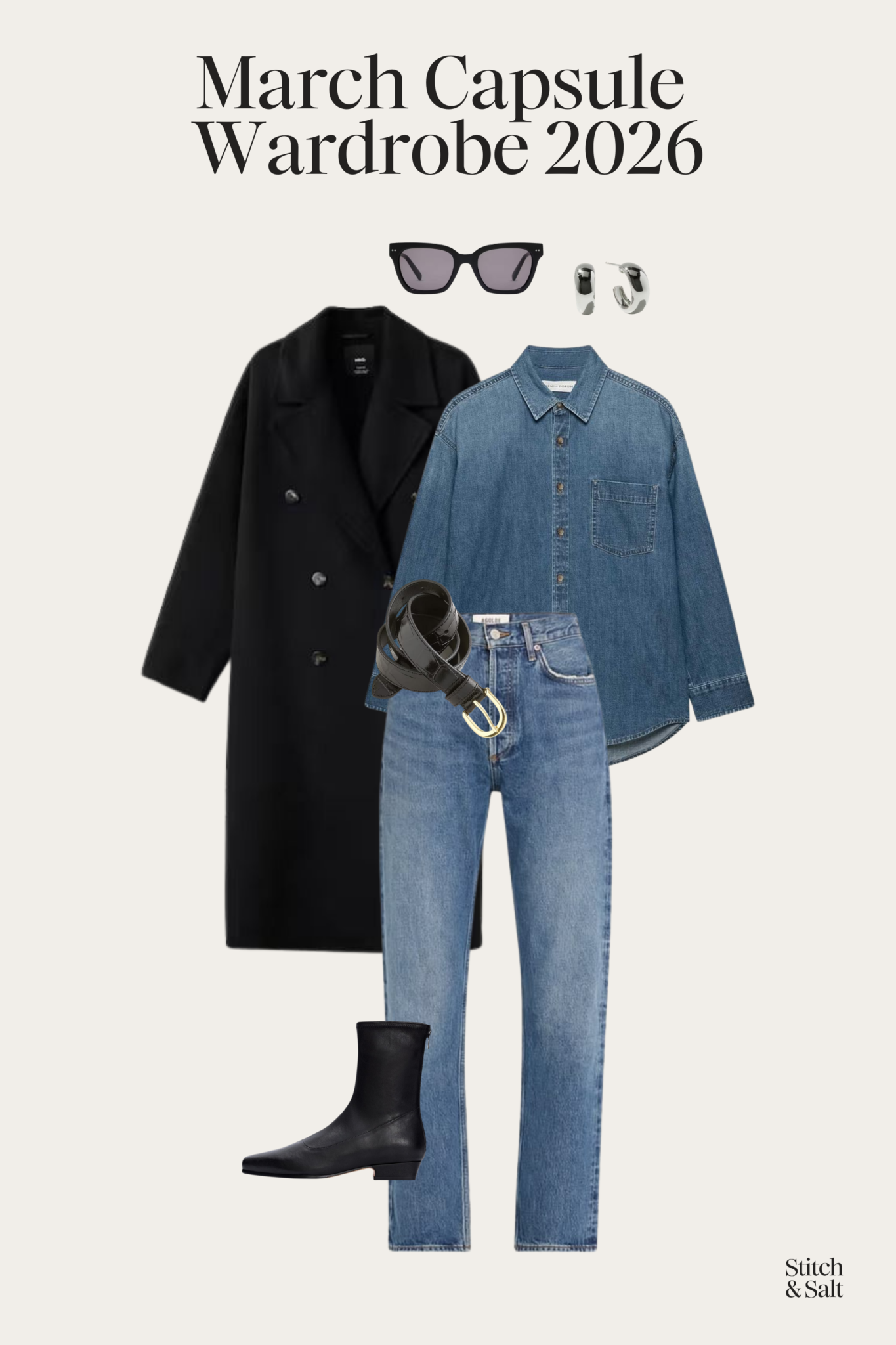 Spring Capsule Wardrobe: March 2026 - Stitch & Salt