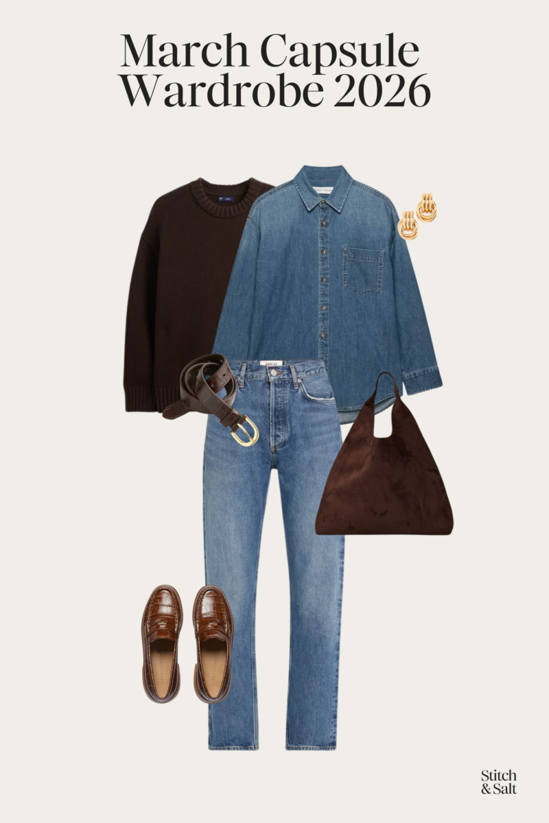 Spring Capsule Wardrobe: March 2026 - Stitch & Salt