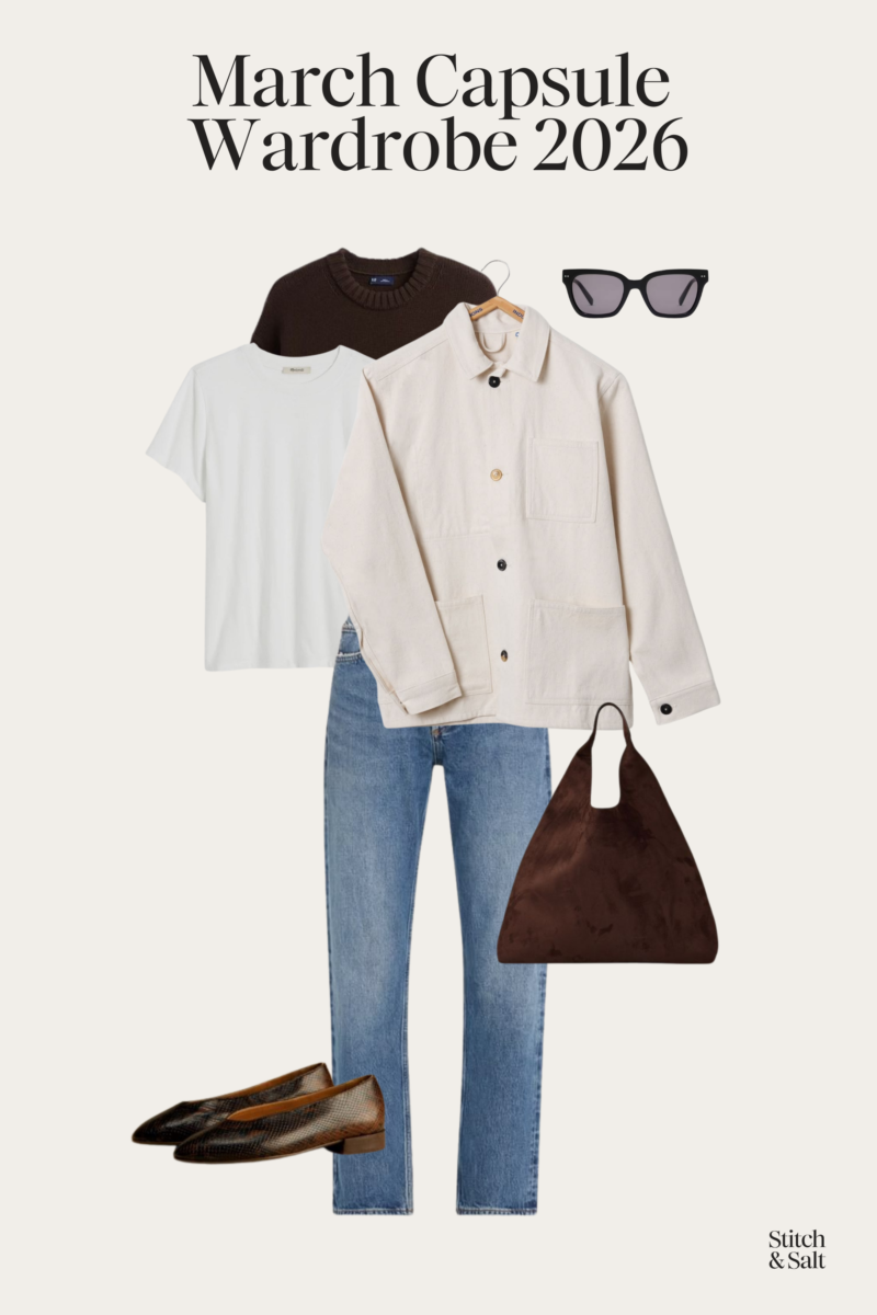 Spring Capsule Wardrobe: March 2026 - Stitch & Salt